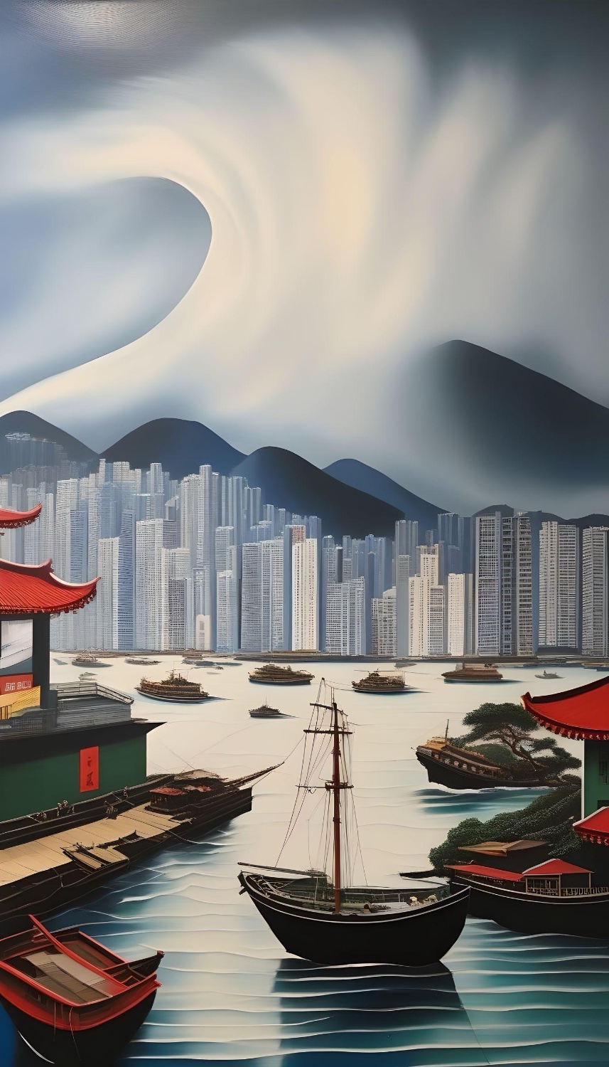 Solve Kowloon Typhoon jigsaw puzzle online with 112 pieces