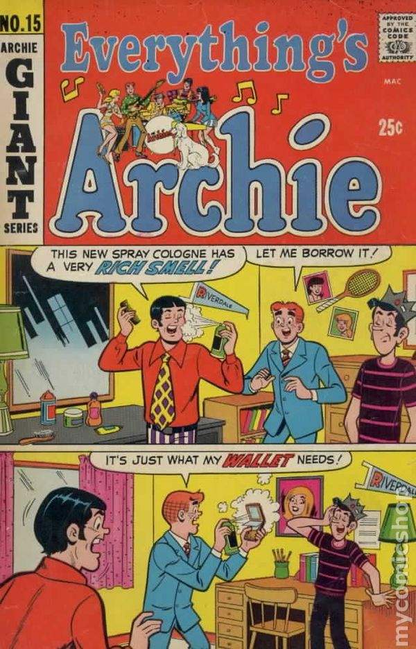 Solve Everything's Archie 15 jigsaw puzzle online with 160 pieces