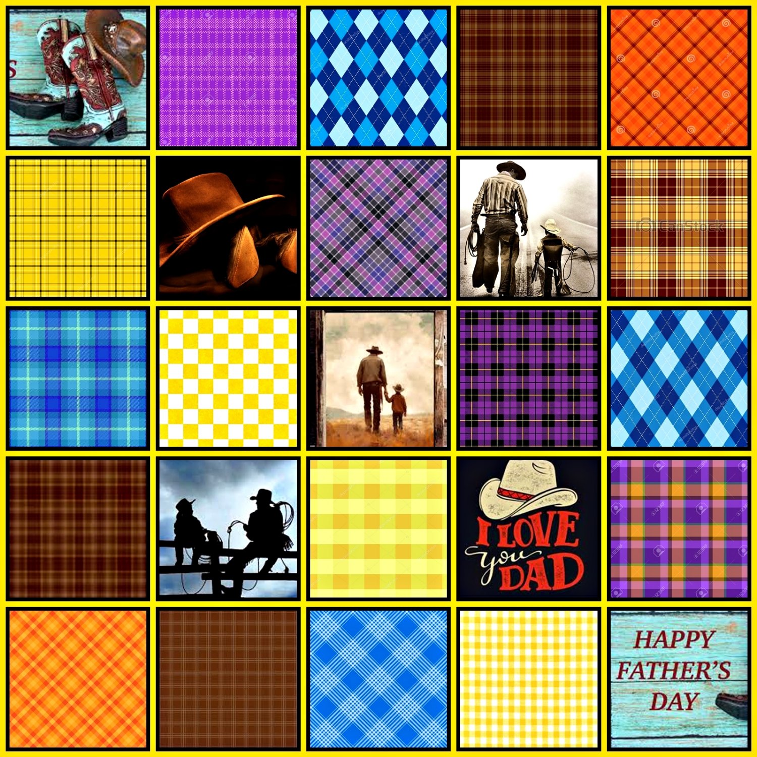 Solve Happy Father's Day 2025 jigsaw puzzle online with 81 pieces