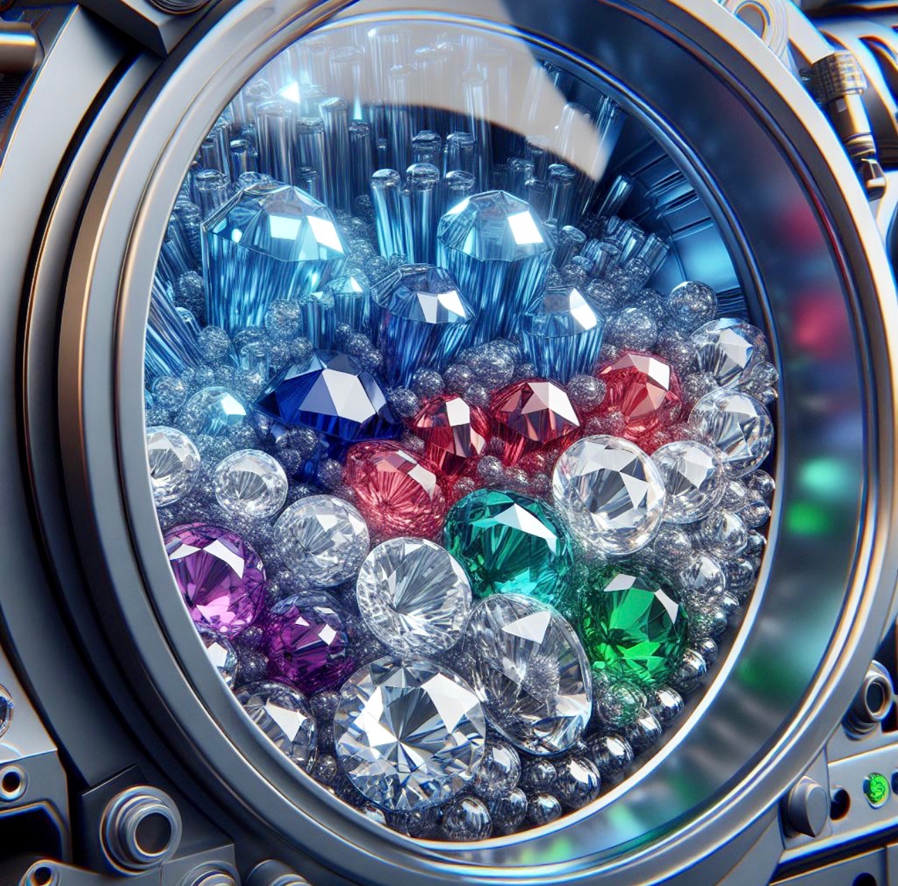 Solve Gem Laundering jigsaw puzzle online with 100 pieces