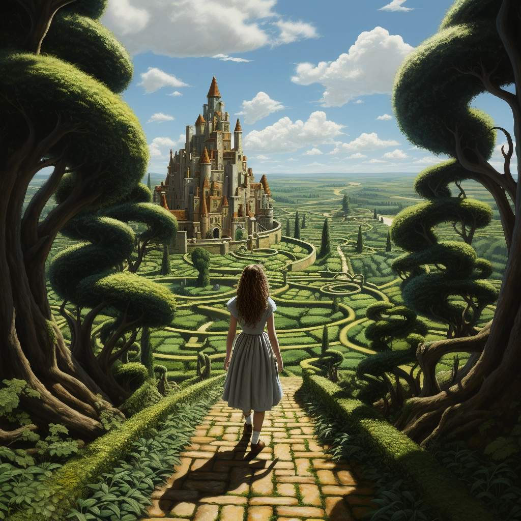 Solve Finding the Path jigsaw puzzle online with 169 pieces