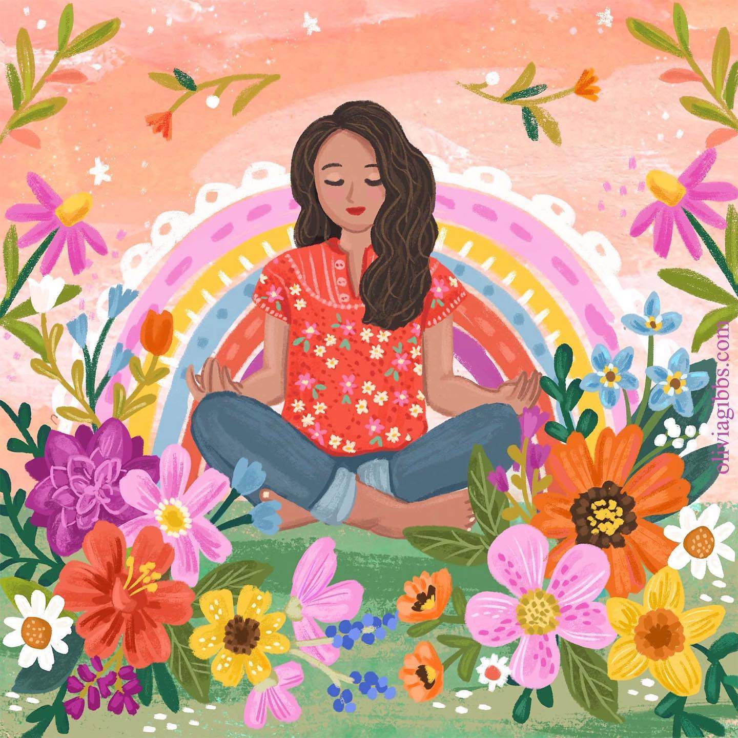 Jigsaw Puzzle | Meditating Rainbow | 600 pieces | Jigidi