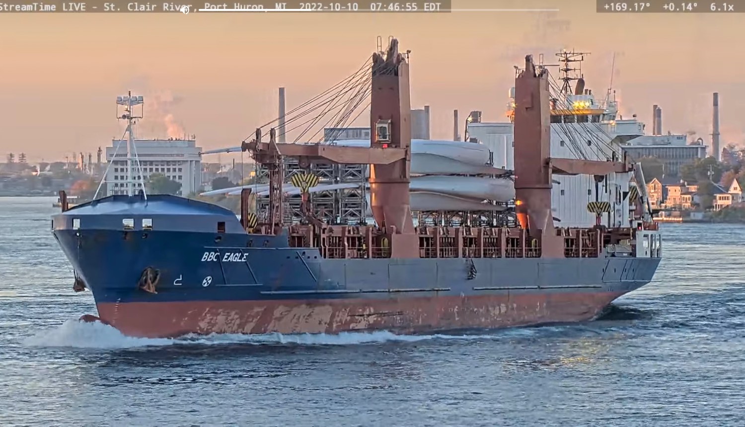 Solve BBC Eagle, Port Huron, October 10, 2022 jigsaw puzzle online with ...