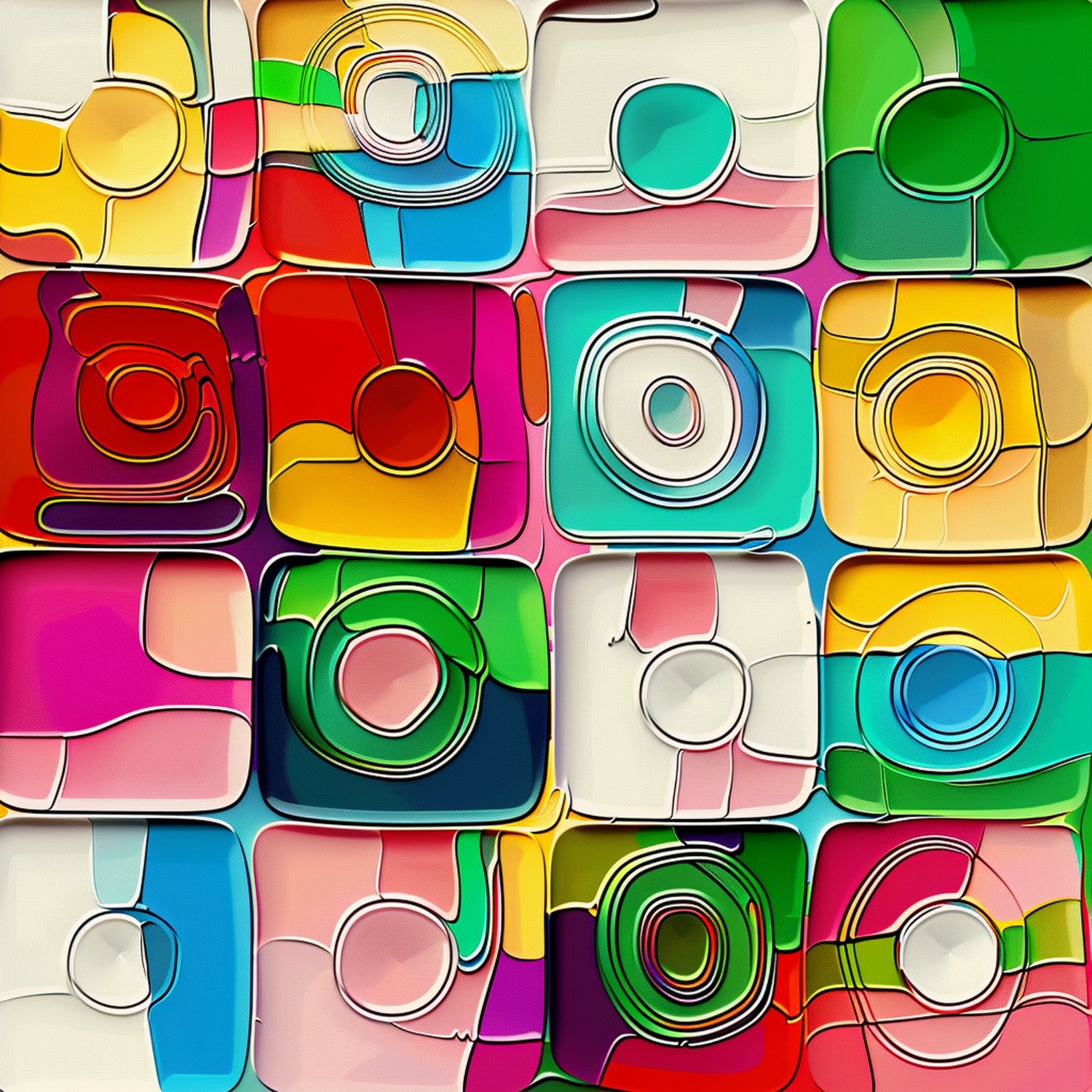 Solve Pattern jigsaw puzzle online with 81 pieces