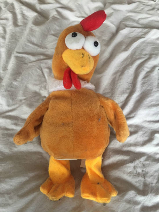 Solve My talking chicken jigsaw puzzle online with 12 pieces