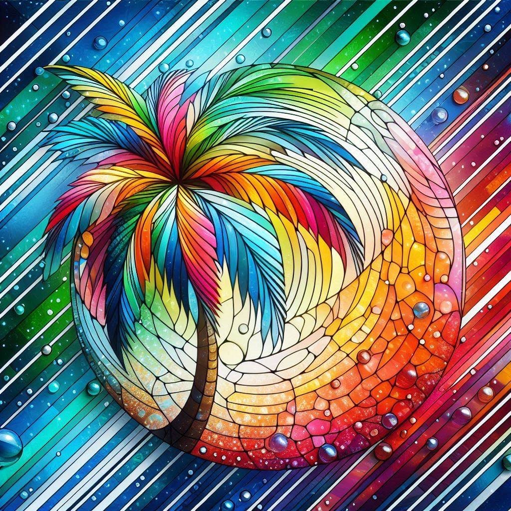Solve Palm tree dream jigsaw puzzle online with 81 pieces