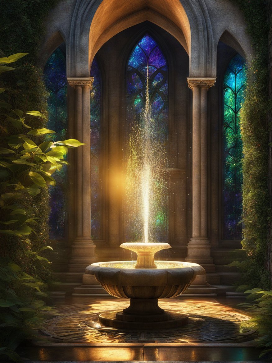 Solve Water of Light jigsaw puzzle online with 63 pieces