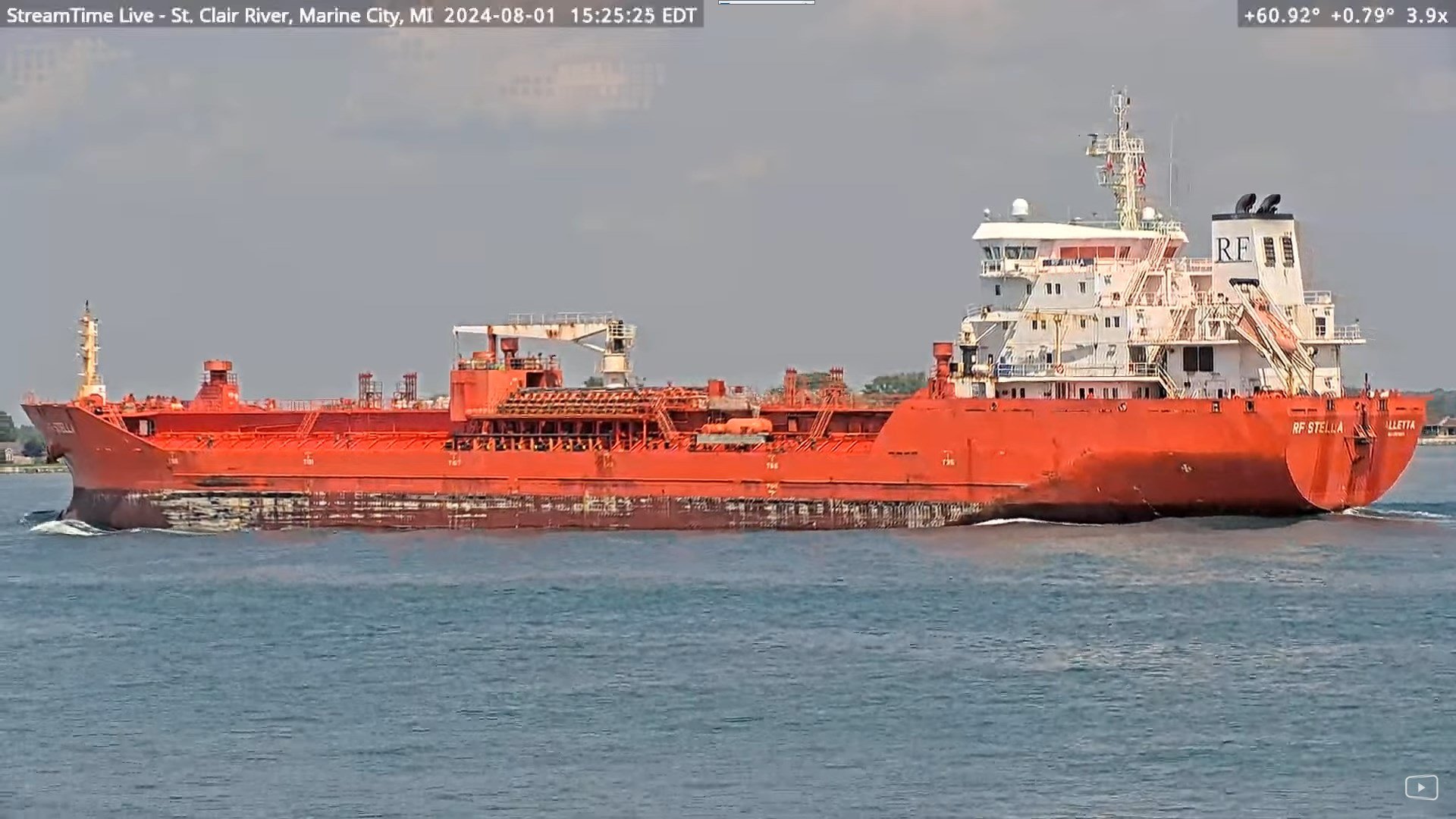Solve RF Stella - Ocean-Going Tanker - Marine City, MI (2024-08-01 ...
