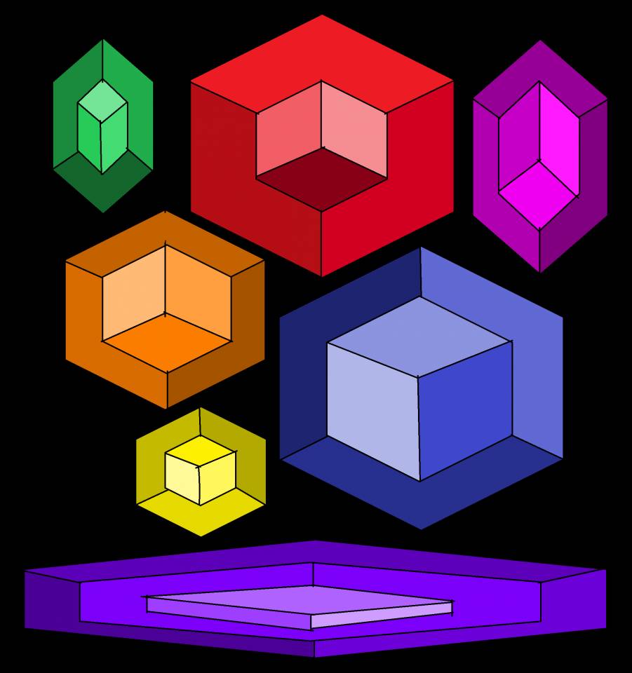 Solve Basic Blocks jigsaw puzzle online with 342 pieces