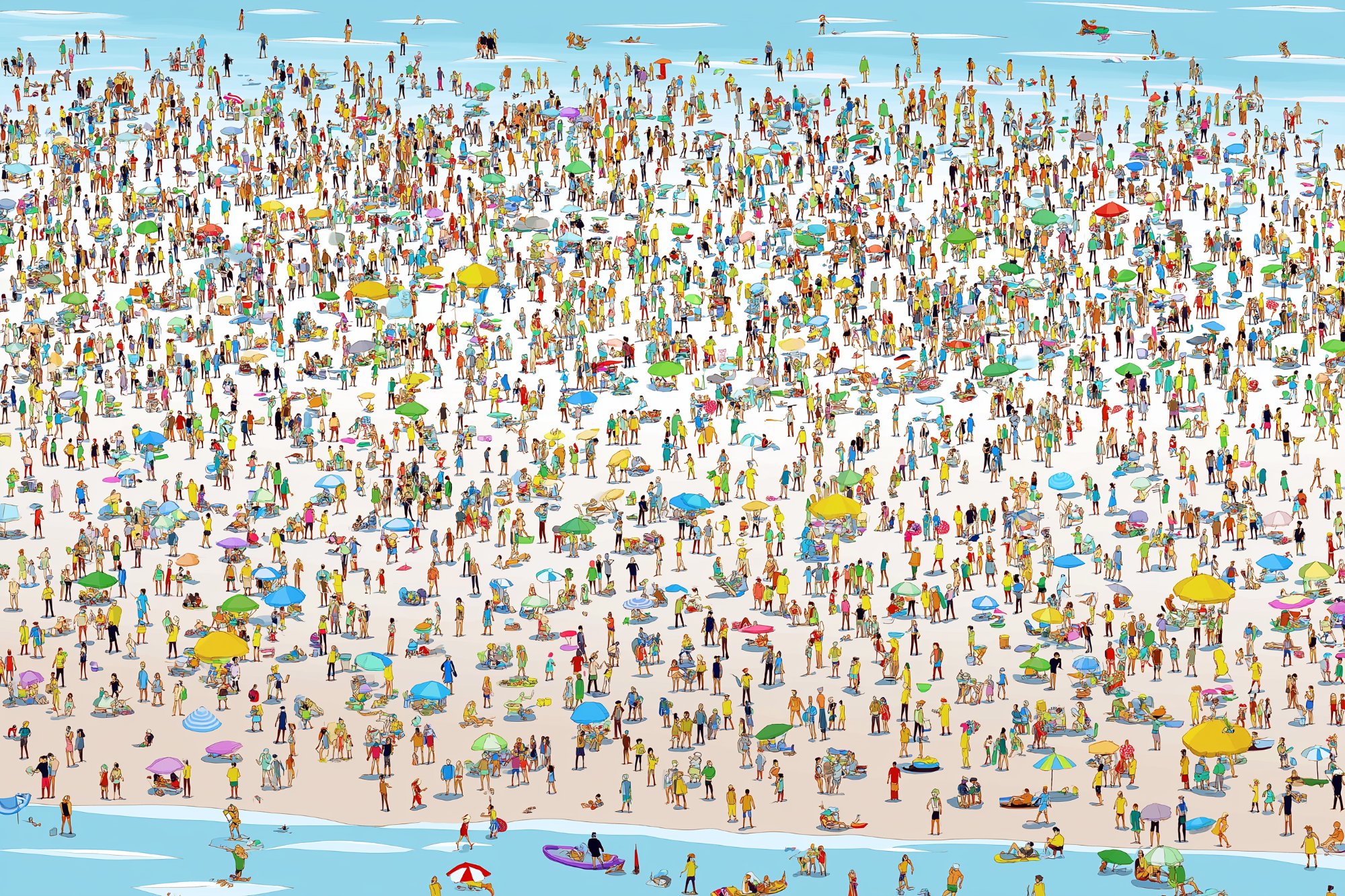 Solve Beach Quest Puzzle jigsaw puzzle online with 352 pieces