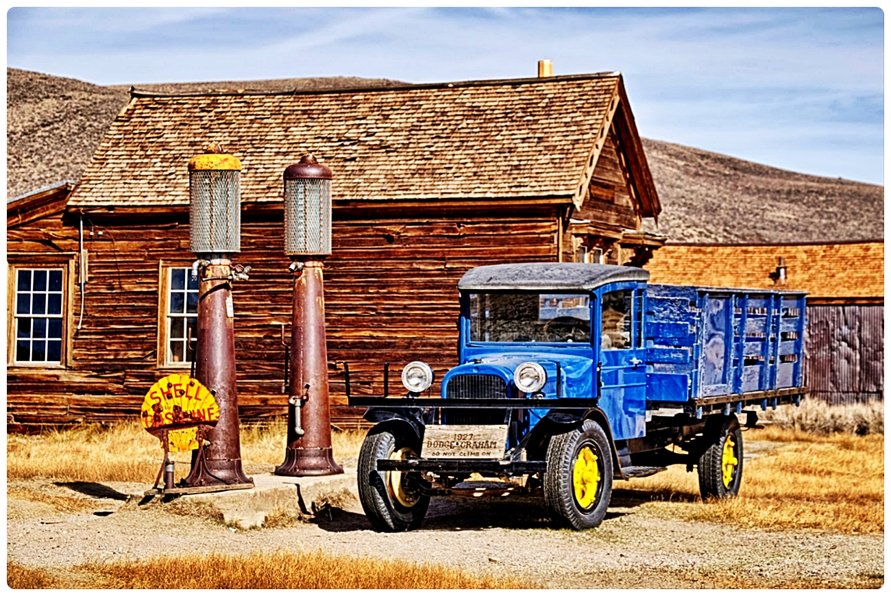 Solve 1927 Dodge Graham Truck, Bodie Ghost Town jigsaw puzzle online ...