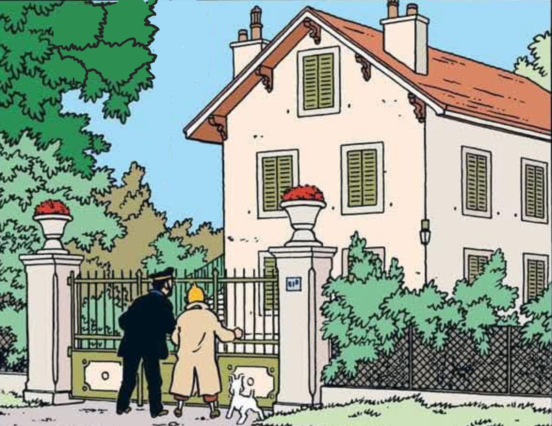 Solve Tintin and Captain Haddock Arrive At The Home Of The Professor ...