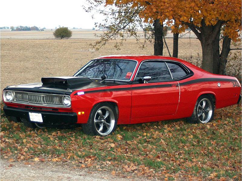 Solve 71 Duster 340 Six-Pack jigsaw puzzle online with 130 pieces