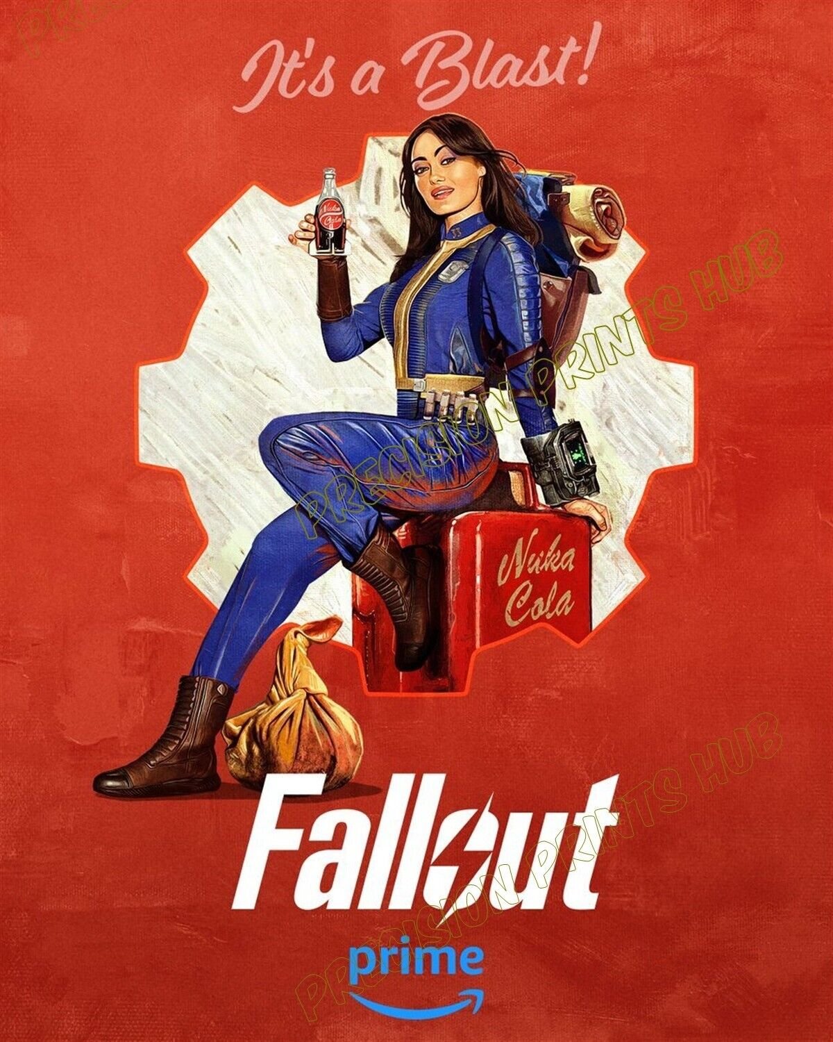 Solve Fallout - Nuka Cola jigsaw puzzle online with 80 pieces