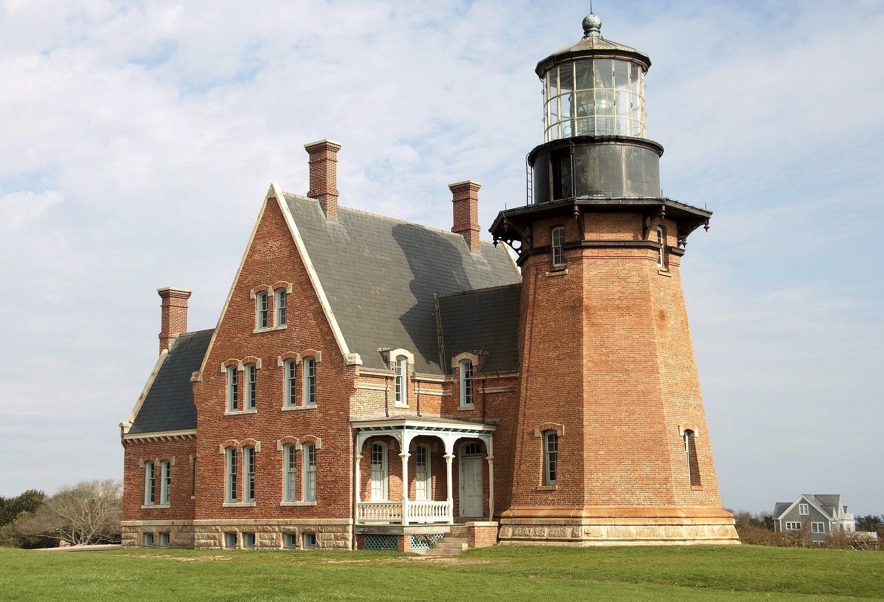 Solve Block Island Lighthouse, Rhode Island USA jigsaw puzzle online ...
