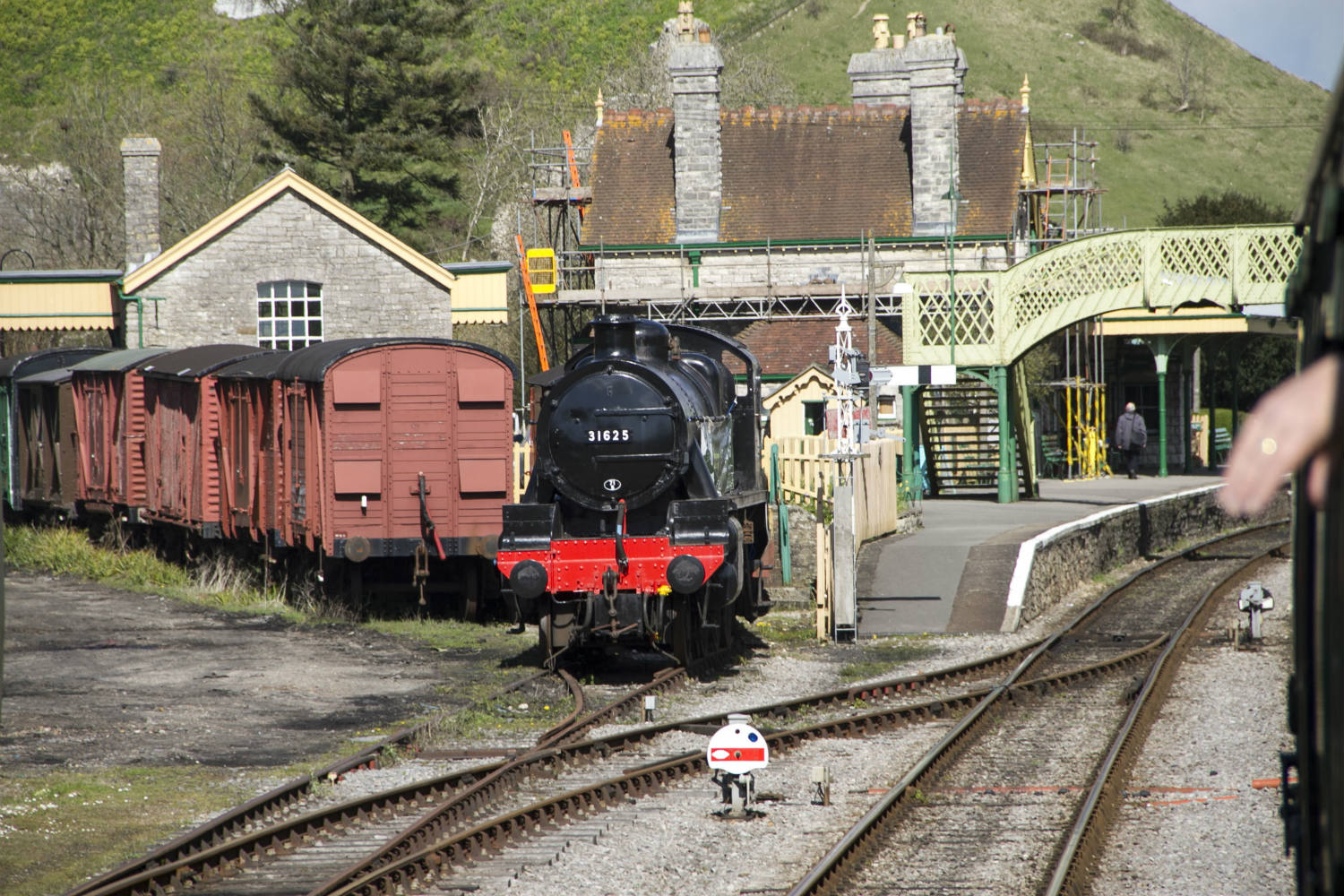 Solve swanage railway 19-04-2016 SR U class were 2-6-0 mogul steam ...