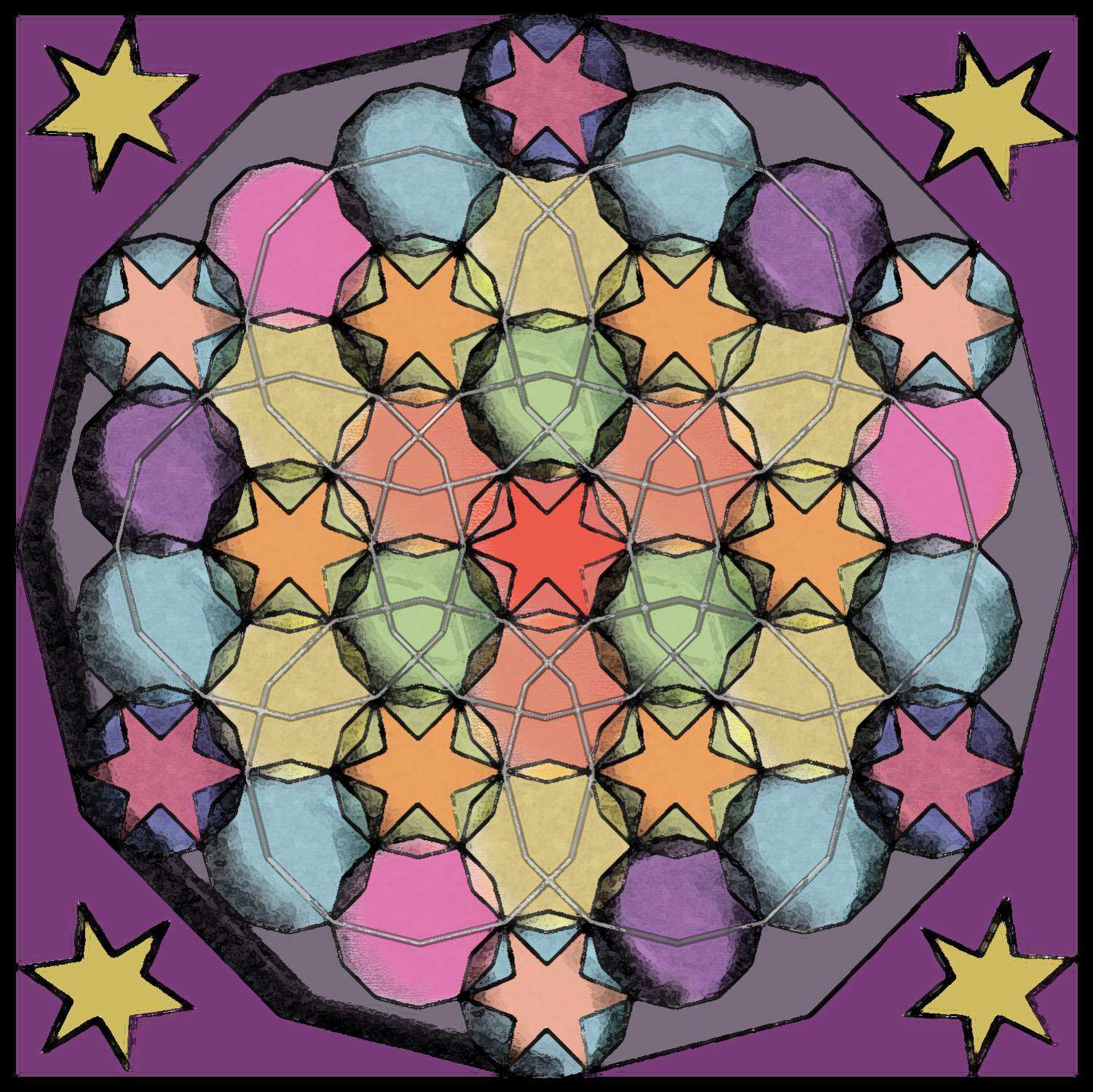 Solve stars jigsaw puzzle online with 400 pieces