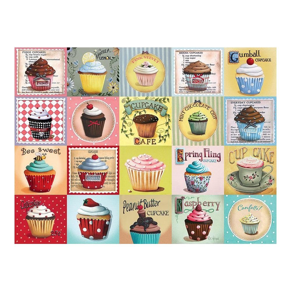 Solve Cupcakes jigsaw puzzle online with 256 pieces