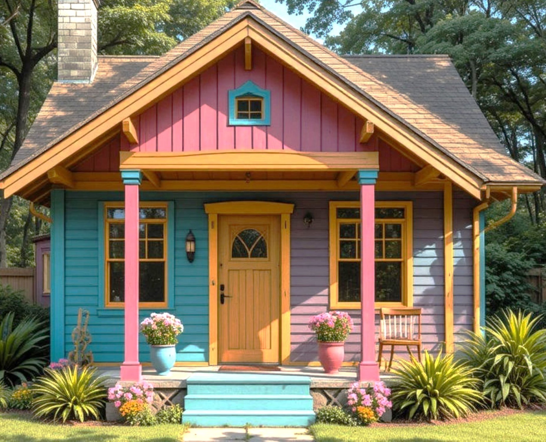 Solve Cottage jigsaw puzzle online with 300 pieces