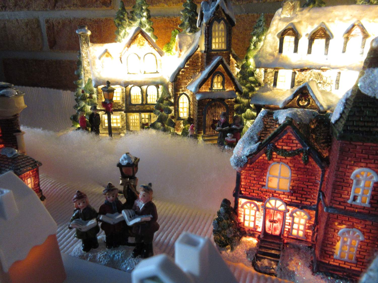 Solve Scene of part of my Christmas village (closer up) jigsaw puzzle ...