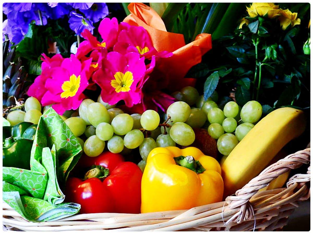 Solve A Pinch of Veggies, A Morsel of Fruit, and A Dash of Flowers ...
