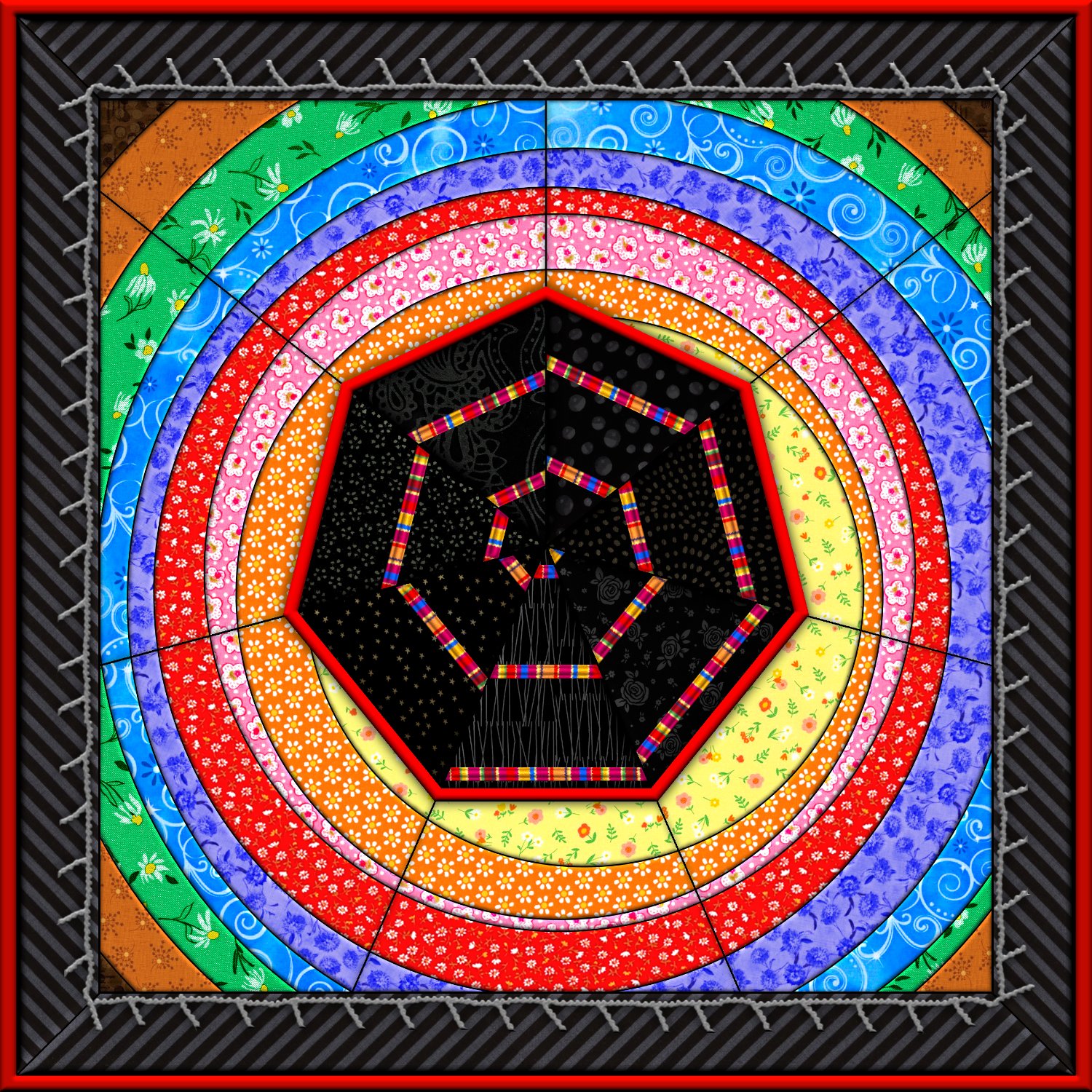 Solve Geometry Class ~ The Heptagon jigsaw puzzle online with 600 pieces