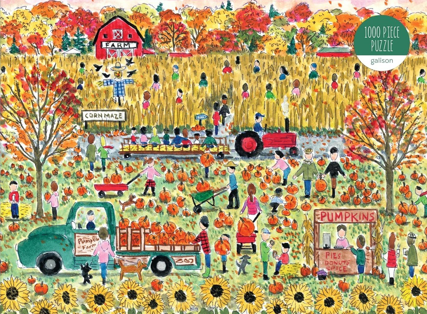 Solve pumpkin patch jigsaw puzzle online with 315 pieces