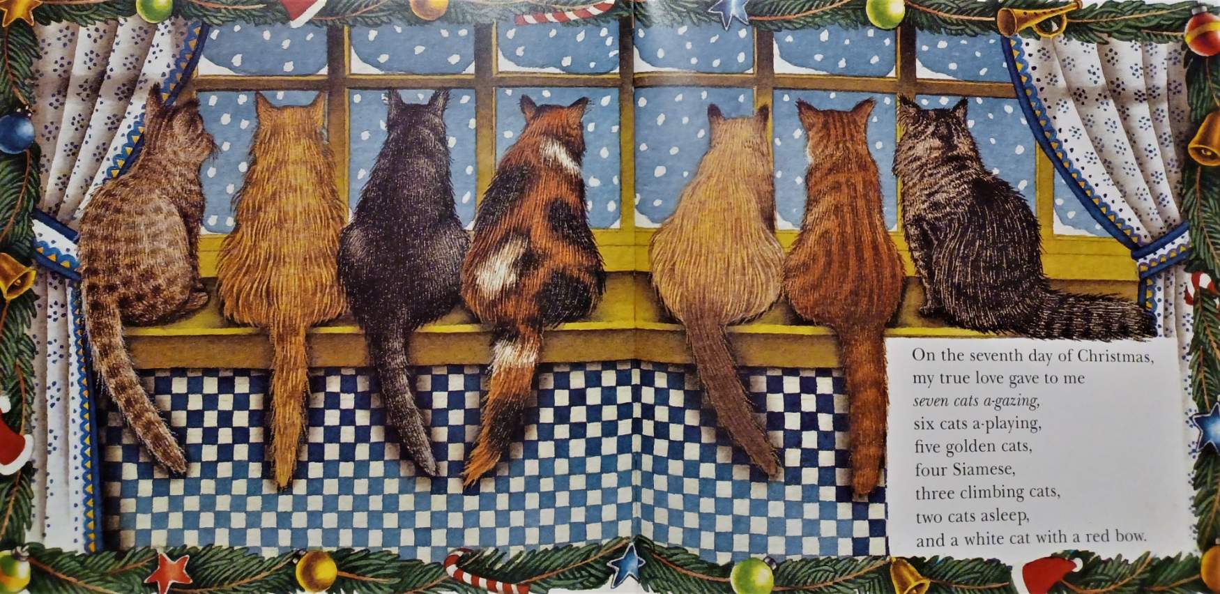 Solve On the seventh day of Christmas, my true love gave to me ...