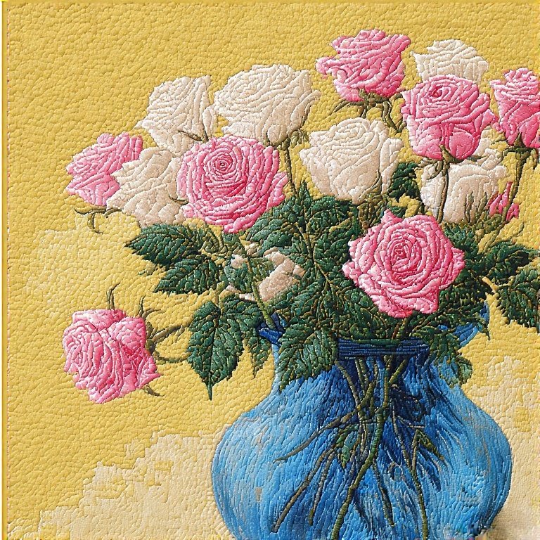 Solve Pretty roses jigsaw puzzle online with 81 pieces