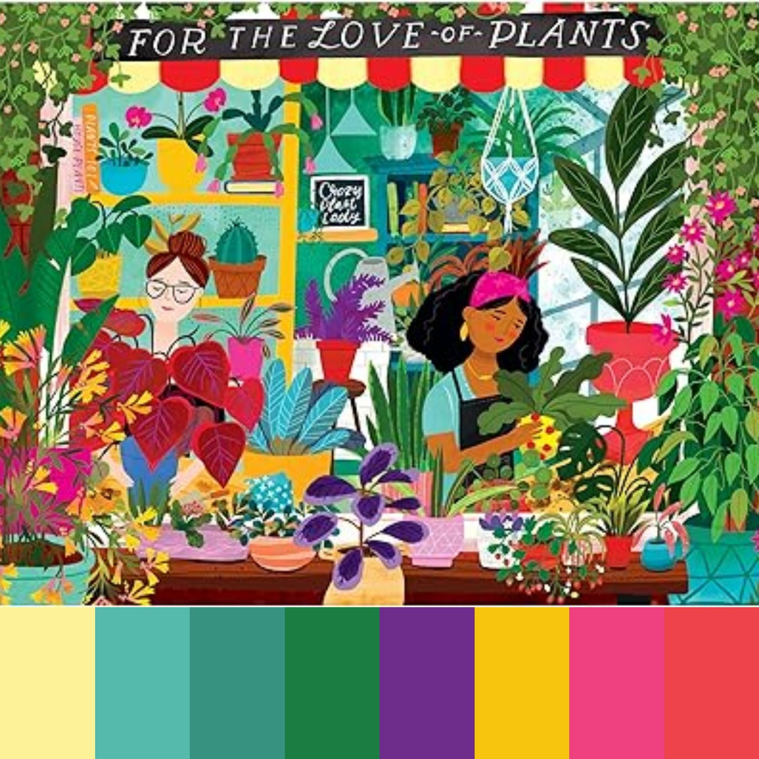 Solve For the Love of Plants 🌼 (X-Large) jigsaw puzzle online with 306 ...