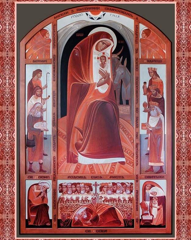 Solve The Nativity jigsaw puzzle online with 48 pieces