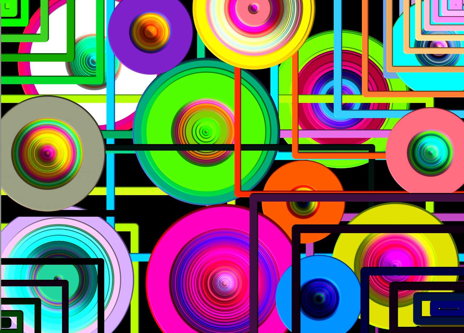 Solve Concentrics Plus jigsaw puzzle online with 48 pieces