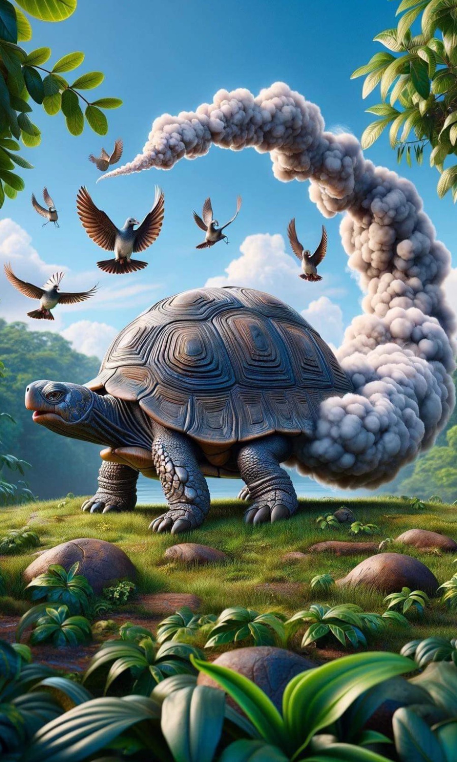 Solve Just Letting It Rip jigsaw puzzle online with 240 pieces