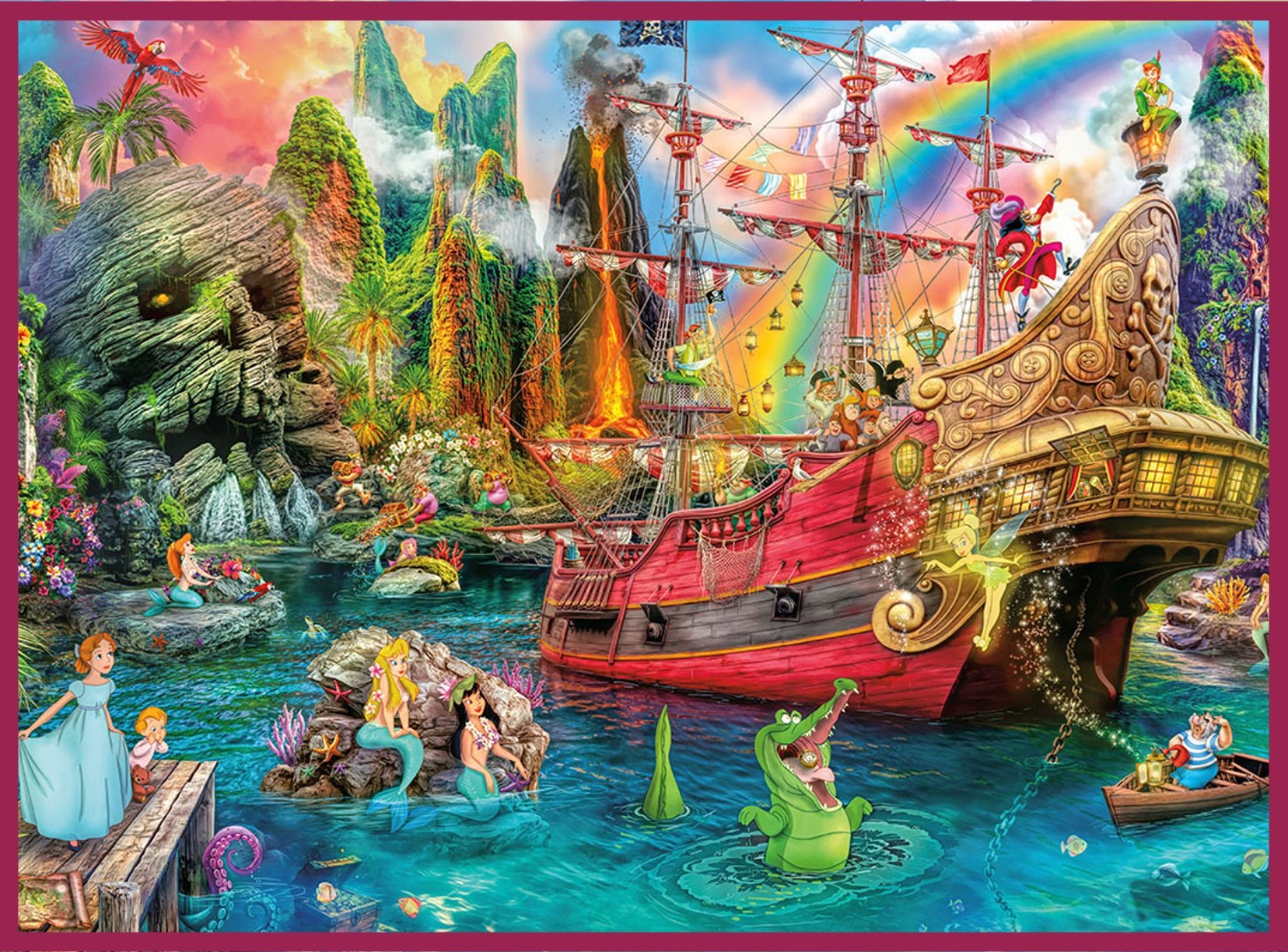 Solve Peter Pan jigsaw puzzle online with 352 pieces