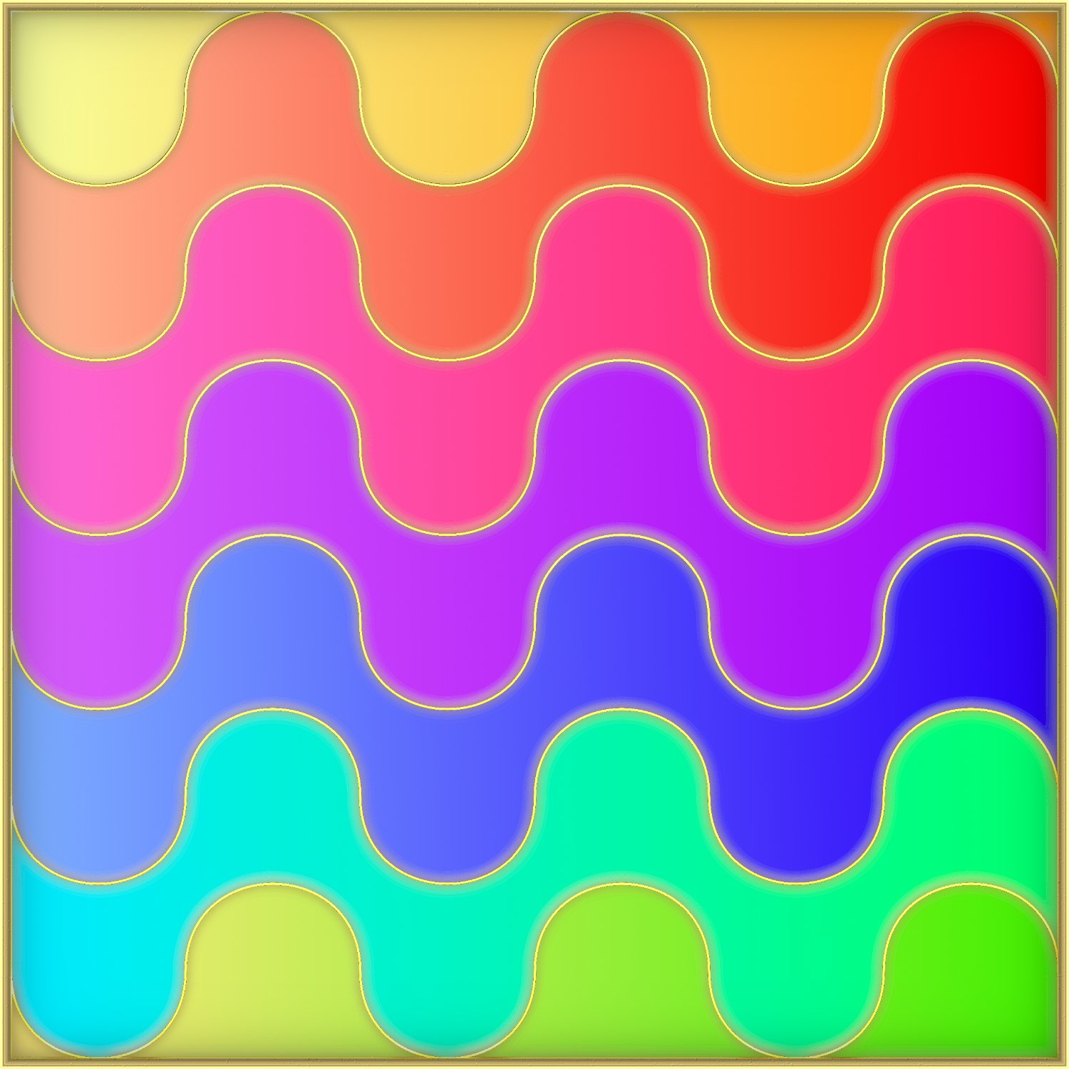 Solve Curvy Gradients jigsaw puzzle online with 196 pieces