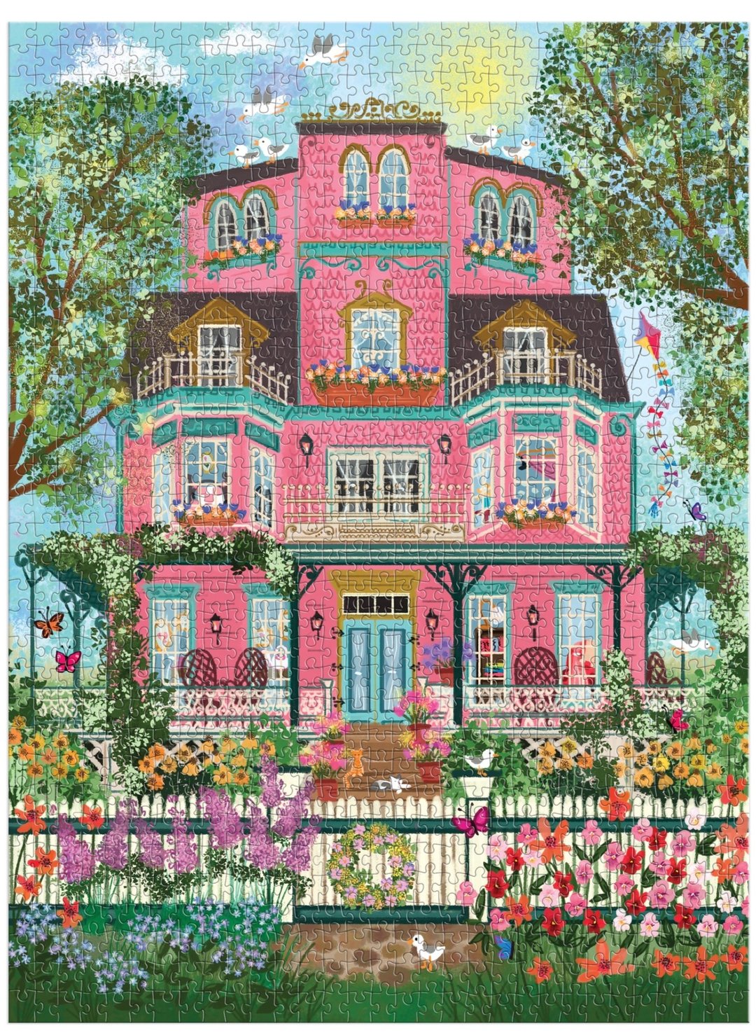 Solve victorian mansion (resize 12 to 456) jigsaw puzzle online with 63 ...