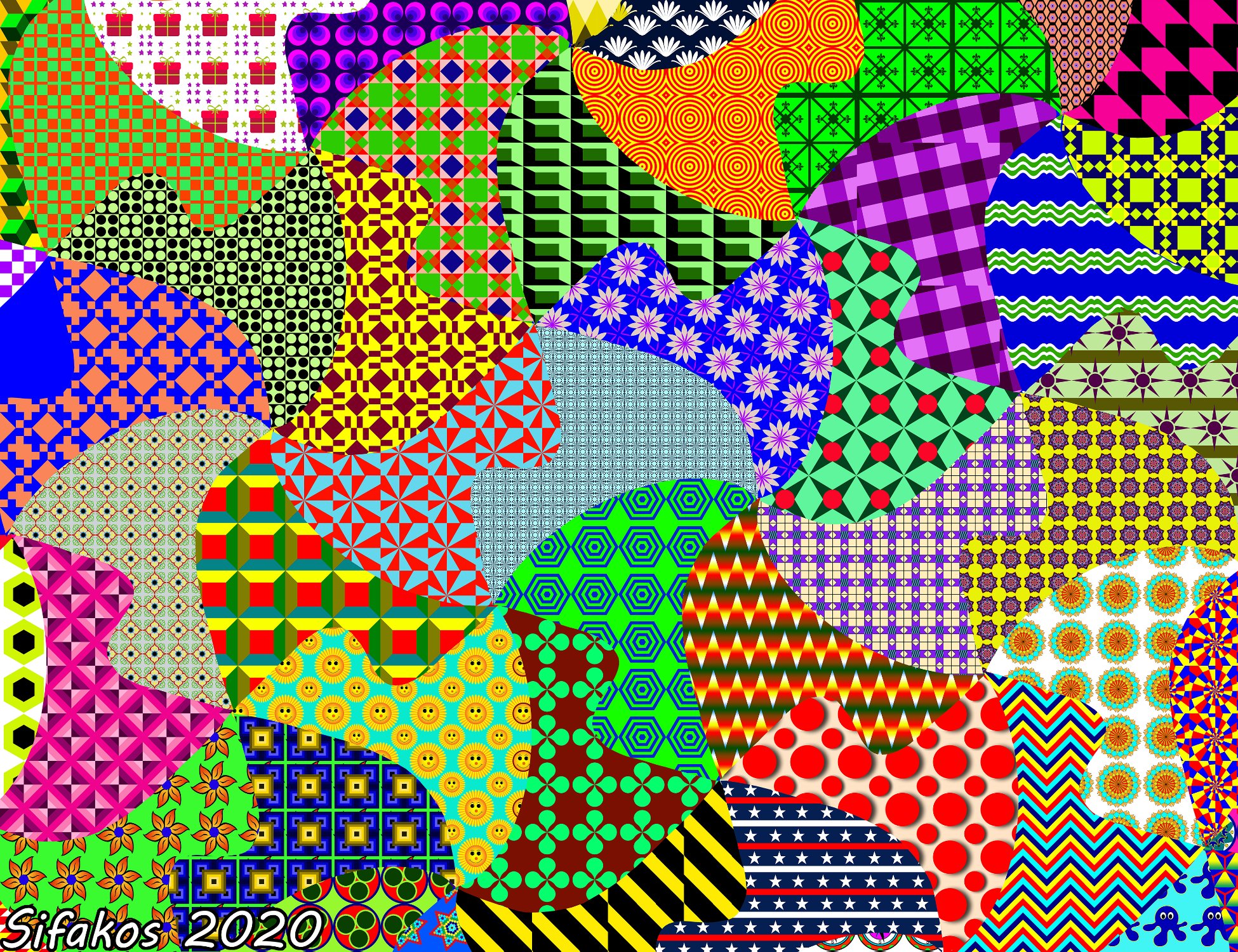 Solve Colours_1100 jigsaw puzzle online with 520 pieces