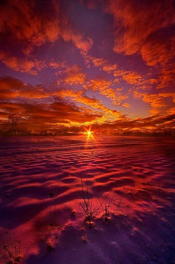 Solve SOMBER SUNSET jigsaw puzzle online with 150 pieces