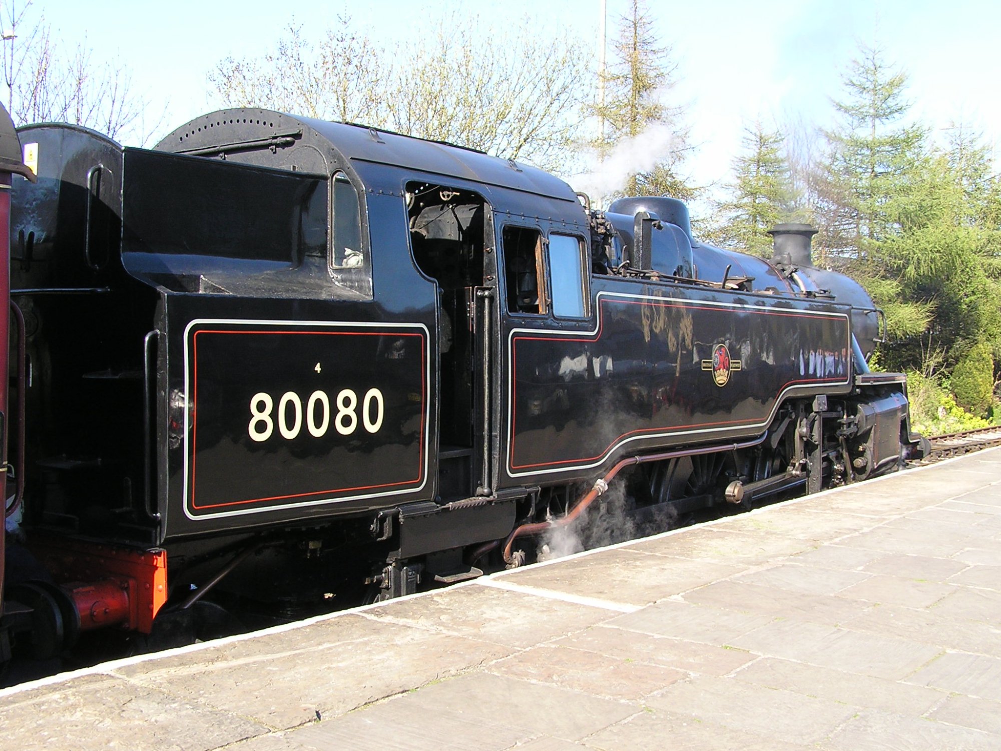 Solve BR Standard Class 4MT 2-6-4T 80080. jigsaw puzzle online with 108 ...