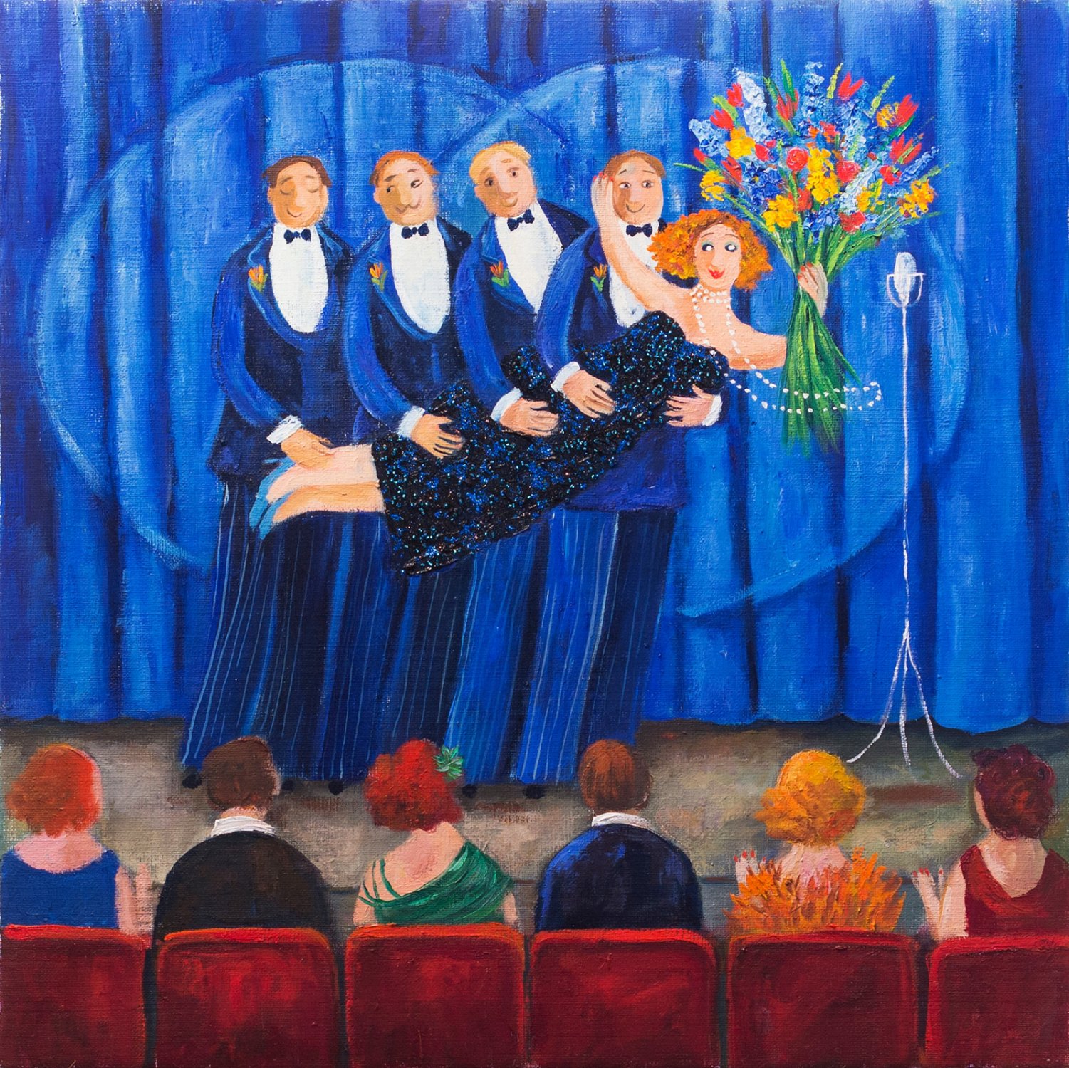 Solve Pernilla P. Stappe Artwork - 'At the Theatre, Encore!' jigsaw ...