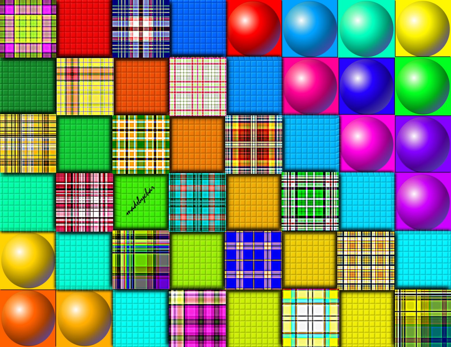 Solve Circles and Squares... jigsaw puzzle online with 48 pieces