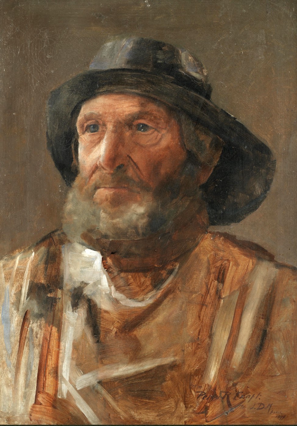 Solve Percy Craft (British, 1856-1934), A Newlyn Fisherman (1879 ...