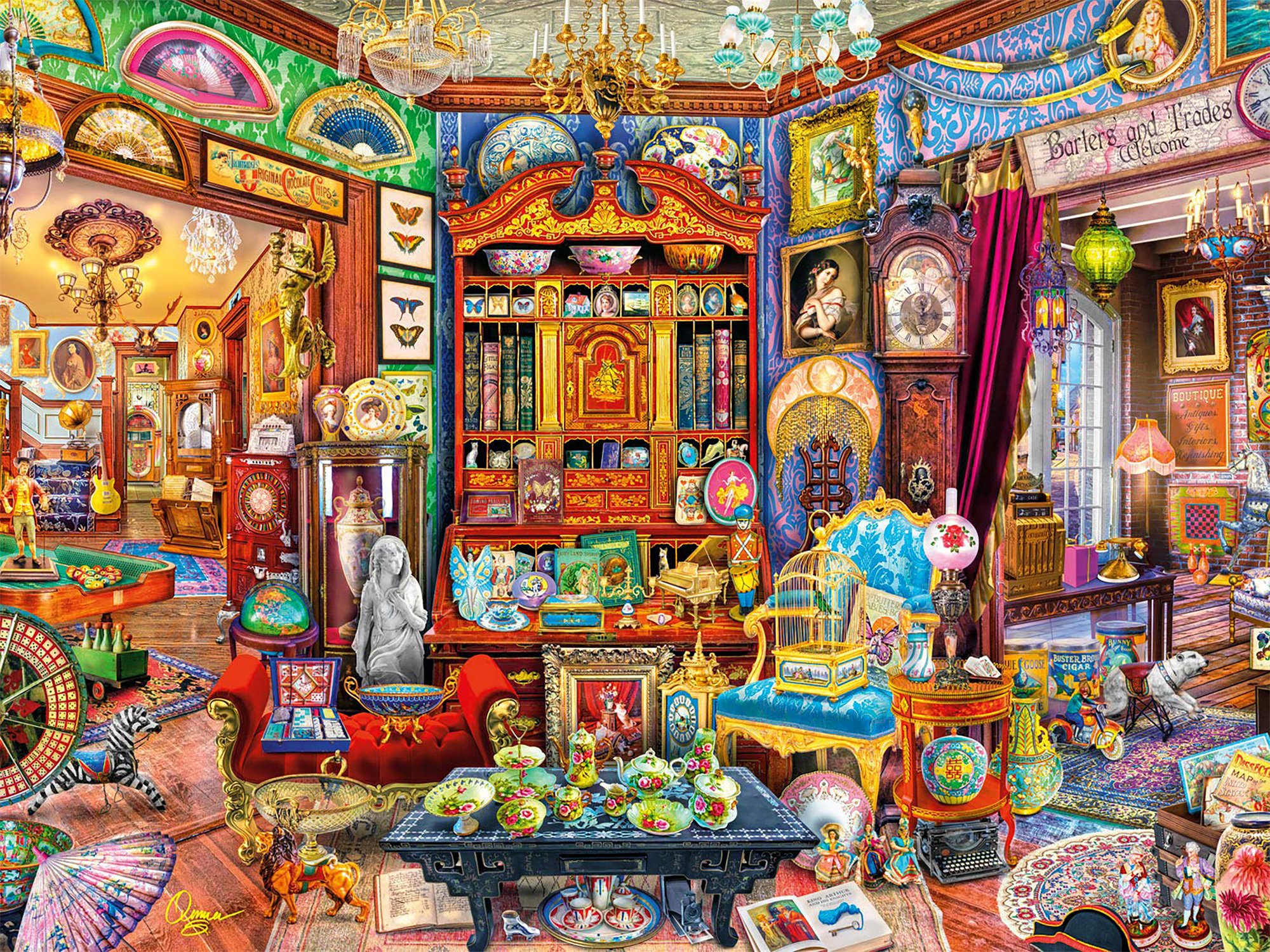 Solve Curiosity Shop jigsaw puzzle online with 352 pieces