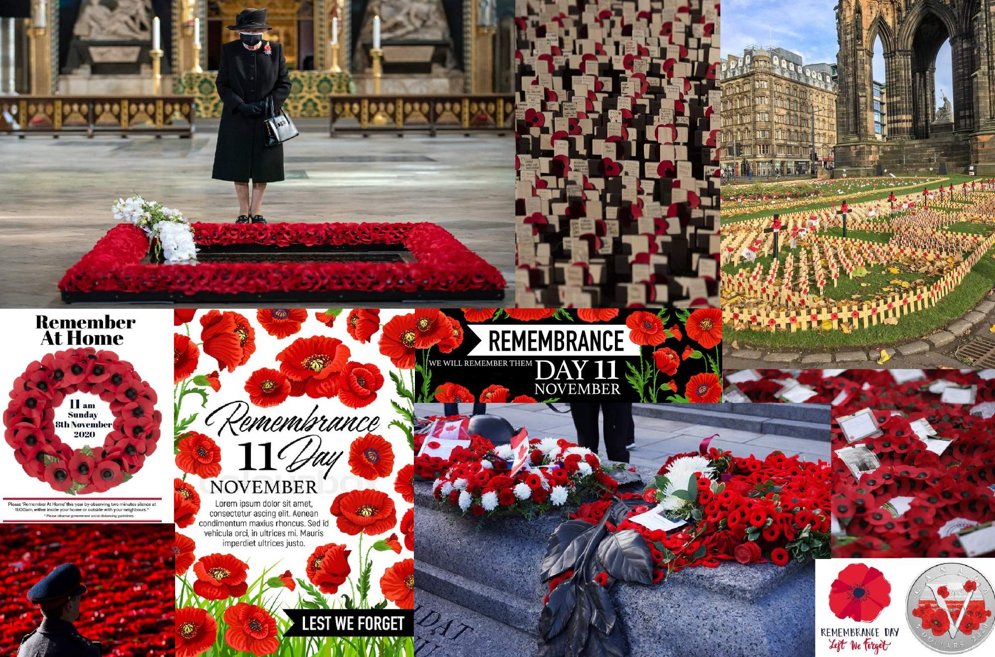 Solve Remembrance Day 2020 jigsaw puzzle online with 425 pieces