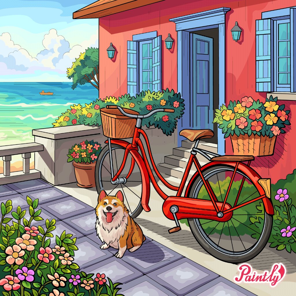 Solve Paint by numbers 990 jigsaw puzzle online with 256 pieces