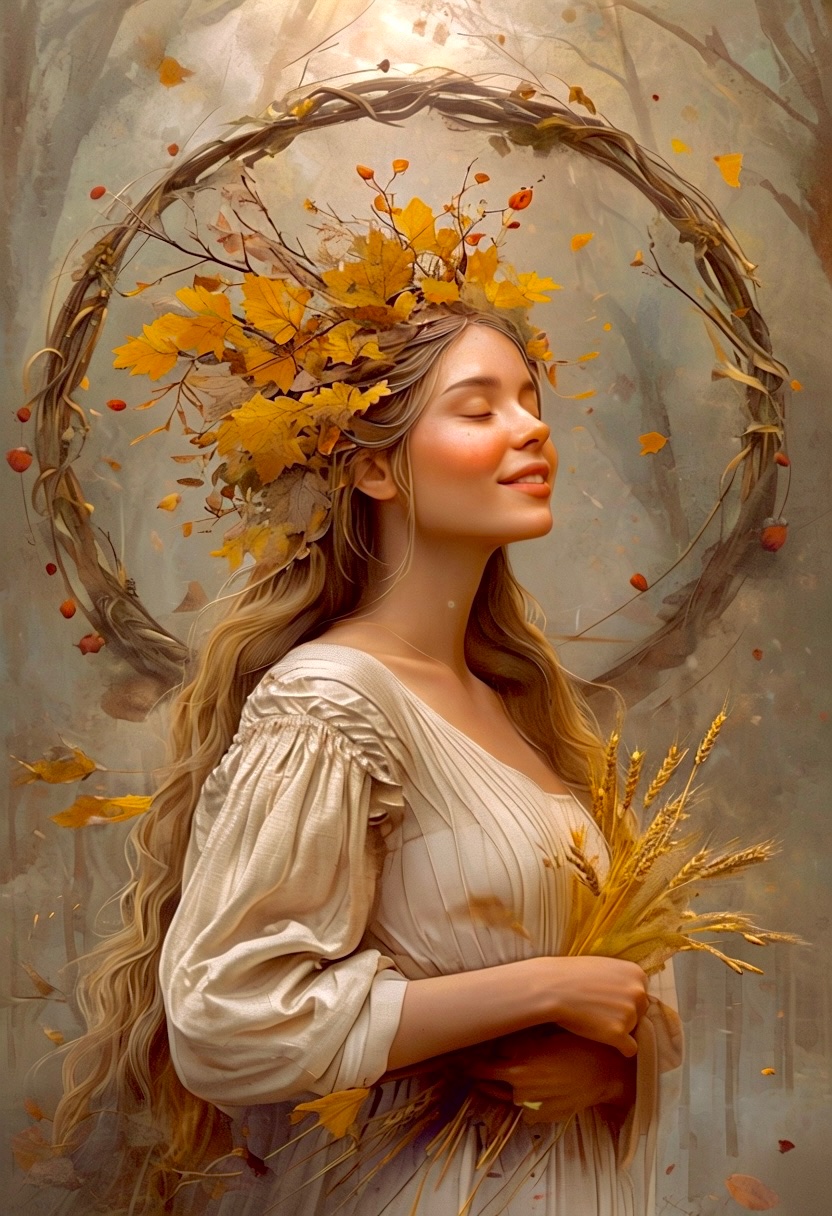 Solve Autumn’s Grace (resize 12-300) poem jigsaw puzzle online with 70 ...