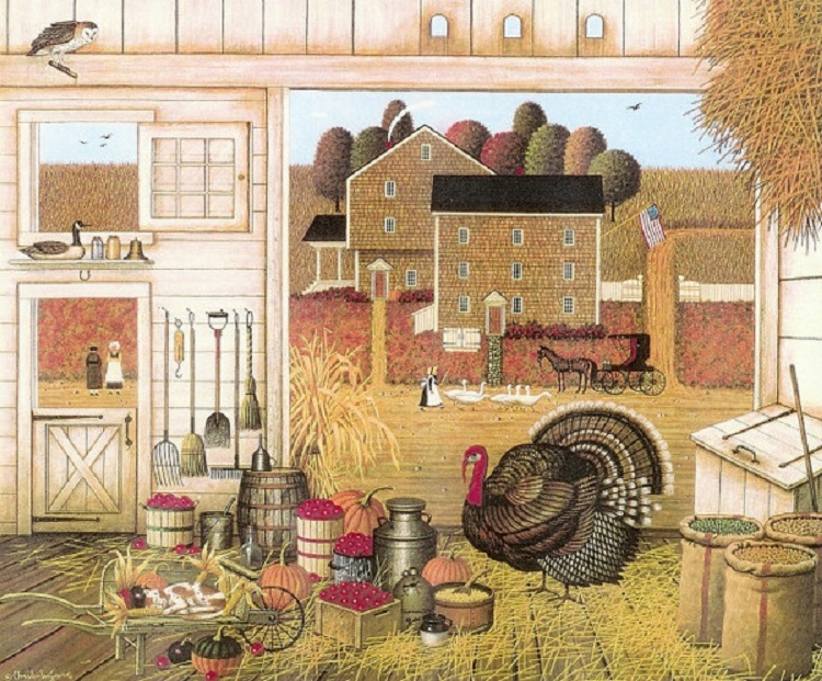 Solve Turkey in the Straw jigsaw puzzle online with 120 pieces