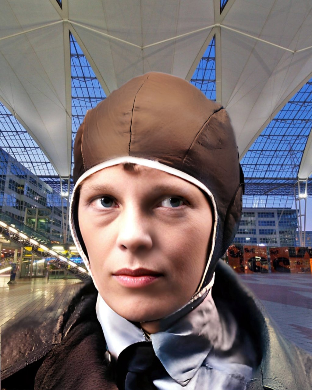 Solve Amelia Earhart. jigsaw puzzle online with 208 pieces