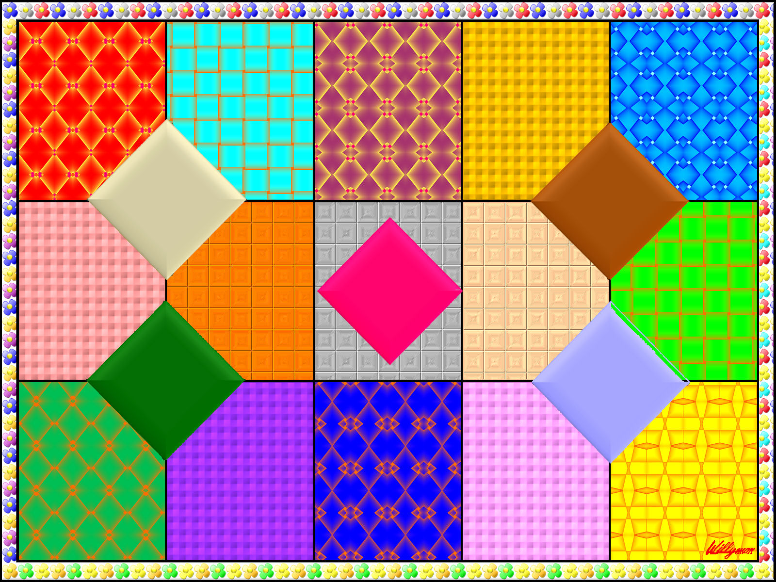 Solve textures and patterns jigsaw puzzle online with 540 pieces