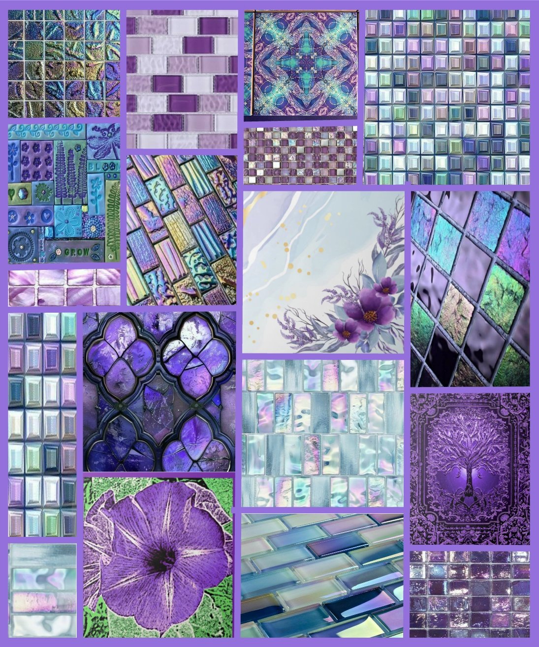 Solve Beautiful tiles jigsaw puzzle online with 357 pieces